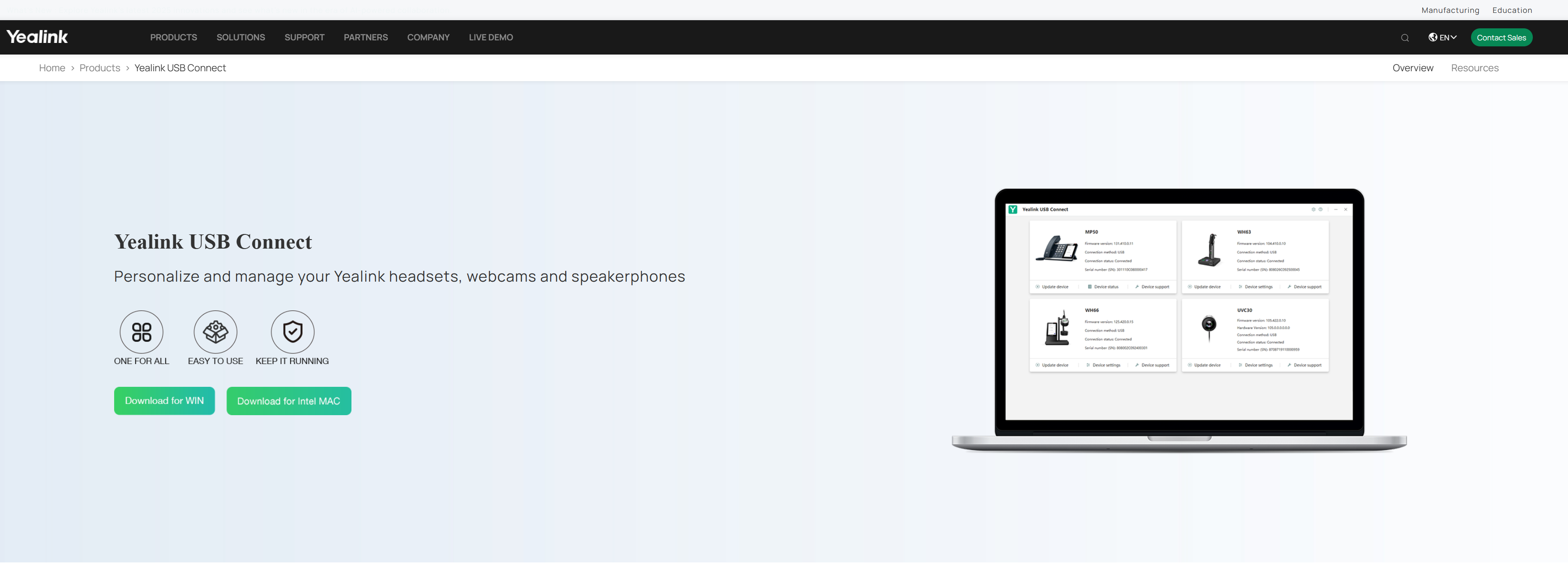 Update Yealink Headset Firmware
